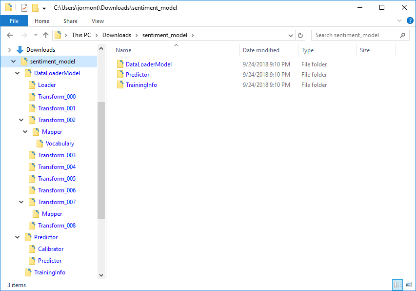 Backslash encoded in filenames for model zip · Issue #1019 · dotnet/machinelearning · GitHub