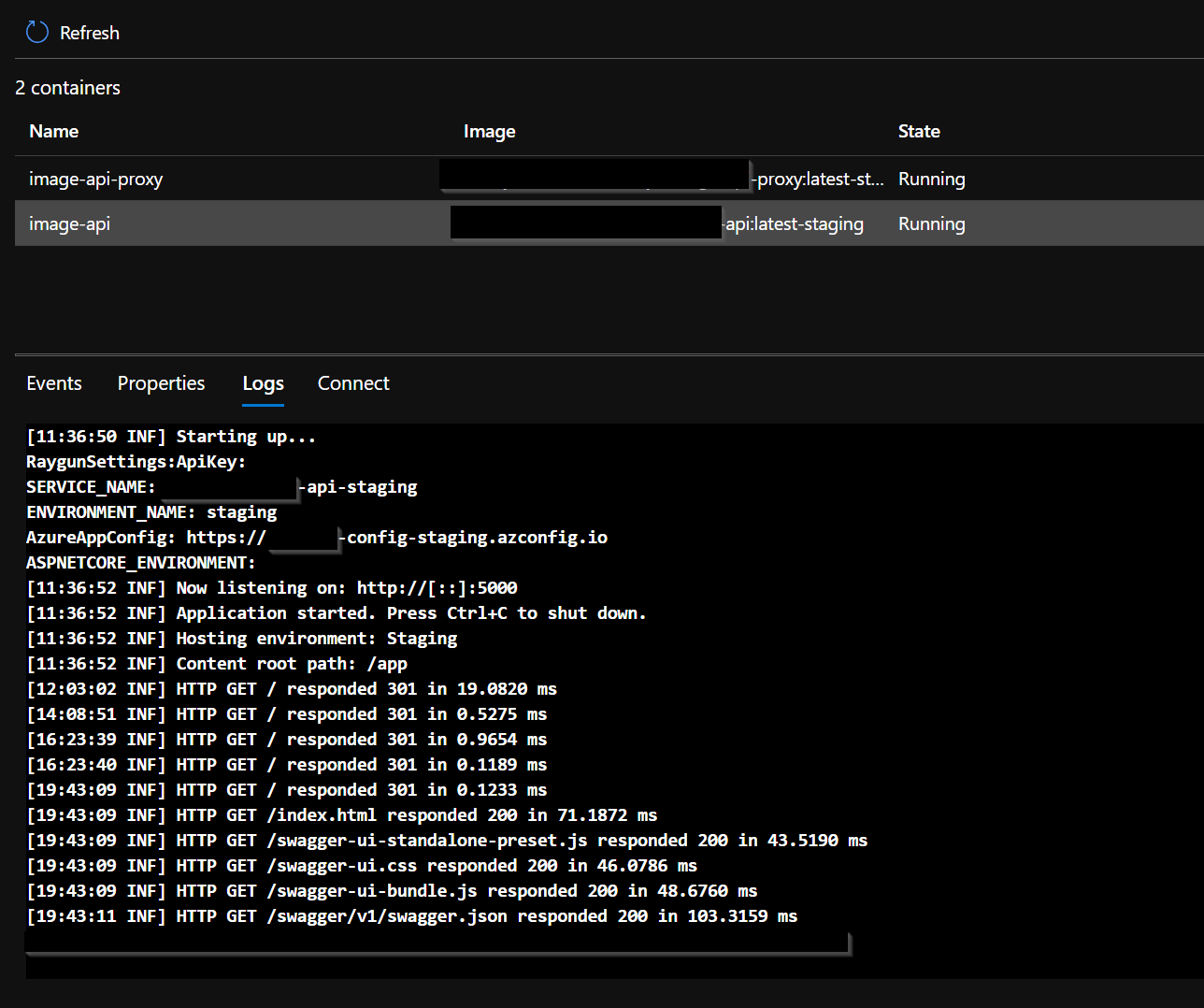 Access AppConfiguration from Container Instance using manged identity ...
