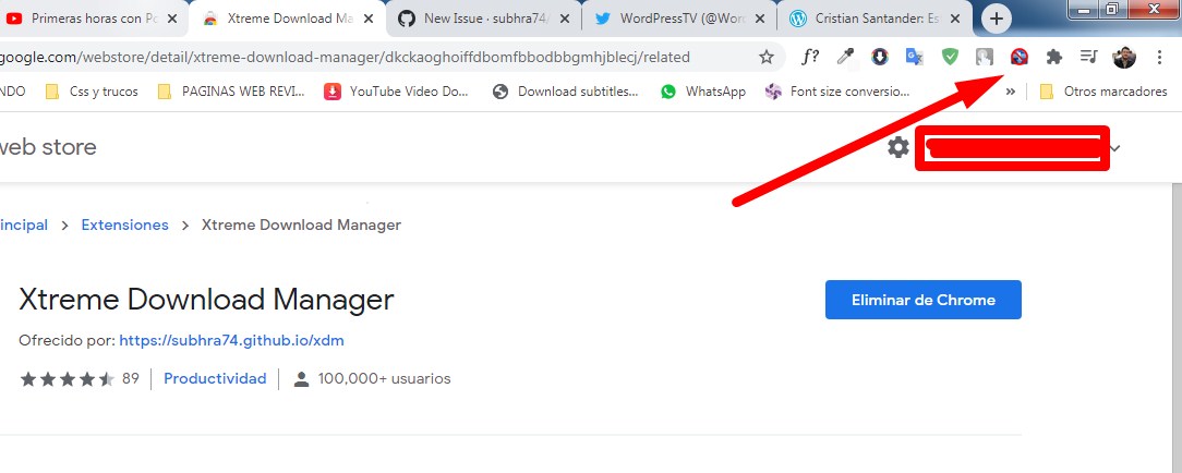 WIN 7 Chrome the extension appears DISABLED · Issue #340 · subhra74/xdm · GitHub