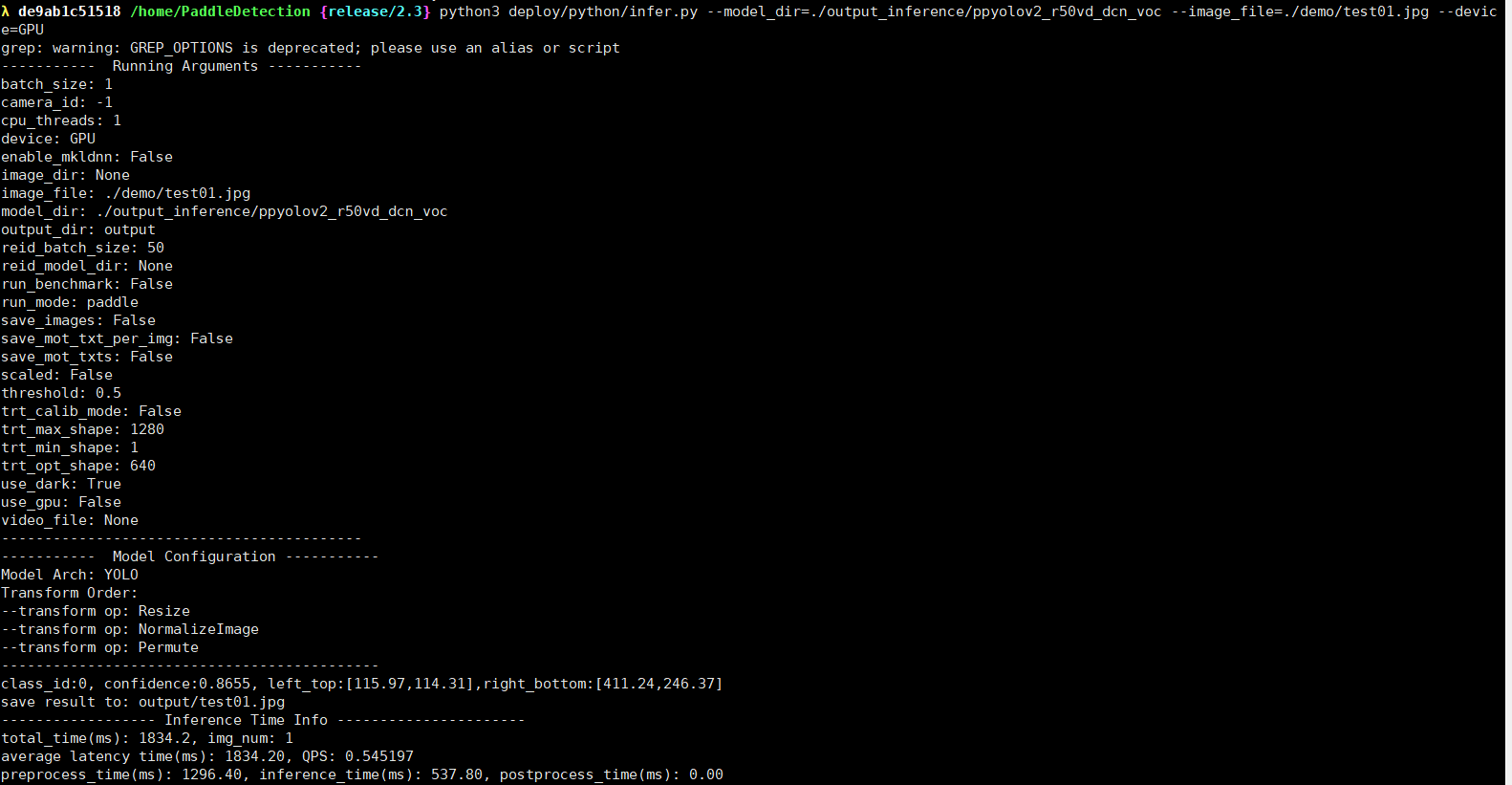 Paddleserving部署精度损失较大 · Issue 5062 · Paddlepaddlepaddledetection · Github 5606