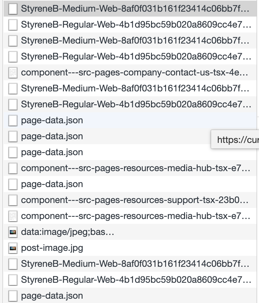 Self Hosted Fonts Requested In Every Page Of The Project · Issue 18582 · Gatsbyjsgatsby · Github 8008