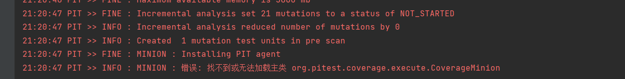 Running Pitest Using Maven Javalangclassnotfoundexception Orgpitest 3014
