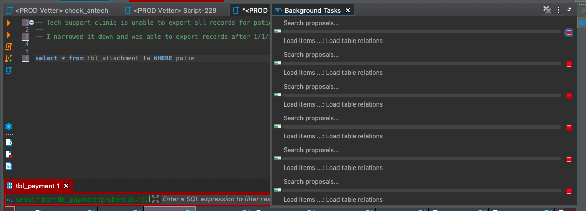 Loading Proposals Takes Very Long - mac mysql · Issue #13974 · dbeaver/dbeaver · GitHub