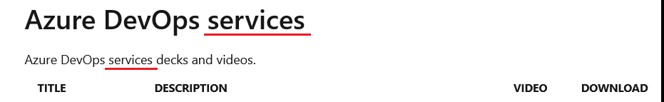 Typo "Azure DevOps services"→"Azure DevOps Services" · Issue #44 · MicrosoftDocs/devops-resource ...