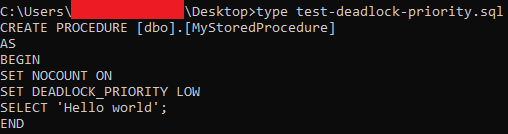 Unable to parse DEADLOCK_PRIORITY in T-SQL · Issue #4489 · sqlfluff/sqlfluff · GitHub