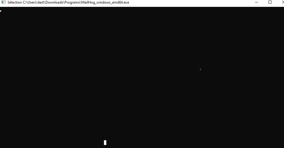 black screen mailhog windows · Issue #363 · mailhog/MailHog · GitHub
