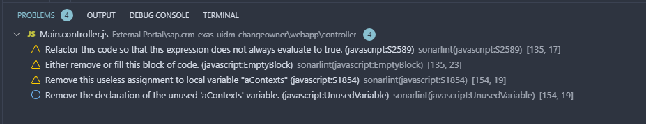 GitHub - sonmezfurkan/vscode-sonarlint-config