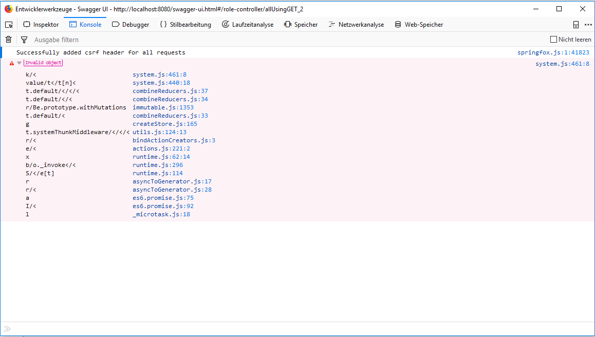 292 Object Self Reference Crashes Swagger Ui · Issue 4707 · Swagger Apiswagger Ui · Github