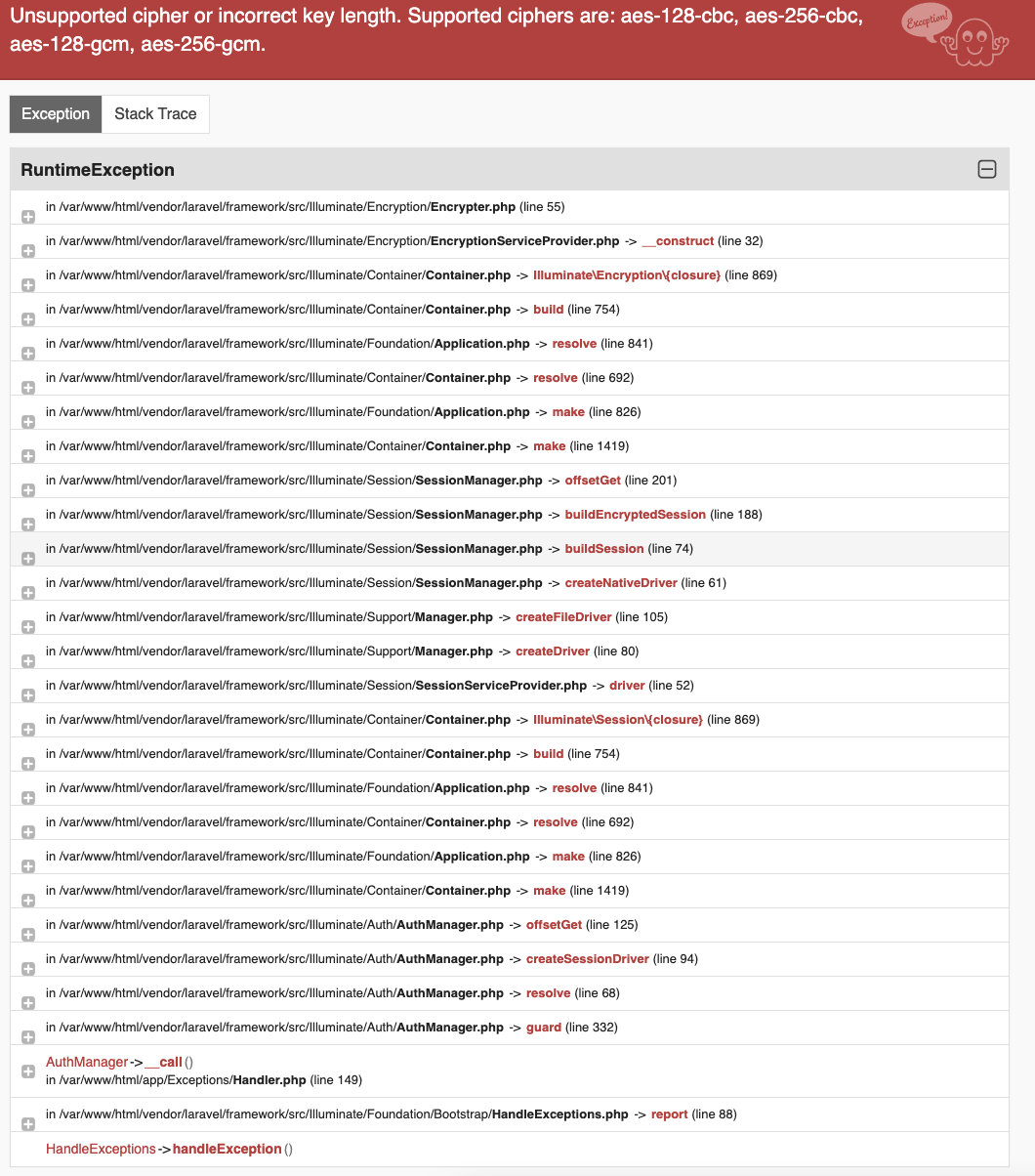 php unsupported cipher · firefly-iii · Discussion #5163 · GitHub