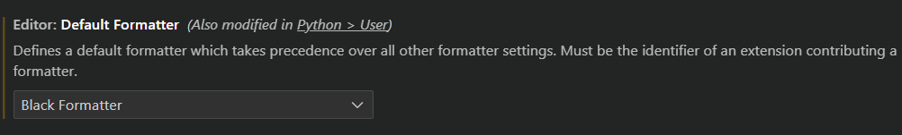 Still use autopep8 when enabling Black Formatter (in Jupyter Notebook ...