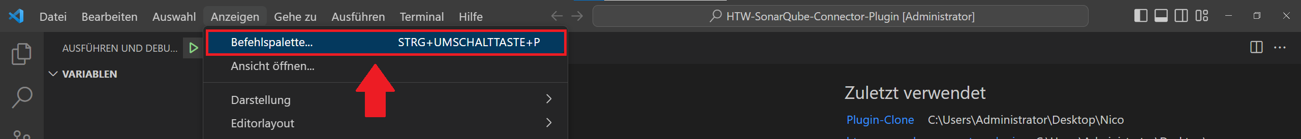 GitHub - TeiNico/HTW-SonarQube-Connector-Plugin
