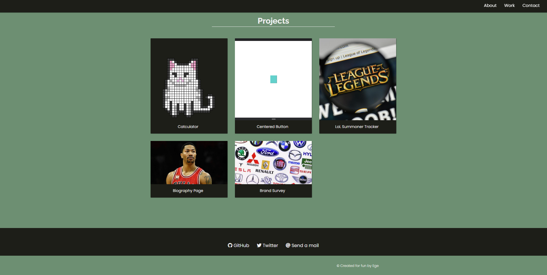 GitHub - egekaplan/portfolio-webpage: Portfolio page