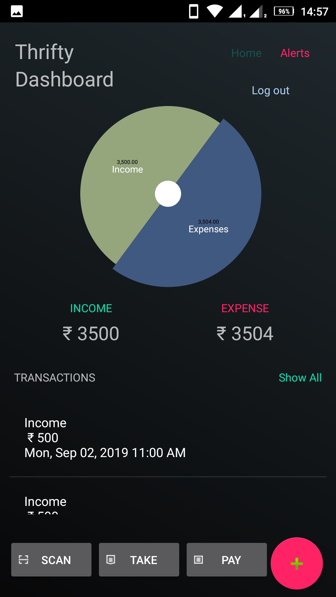 GitHub - preethi-sv/Thrifty-app: Thrifty | Personal Expense Tracker App