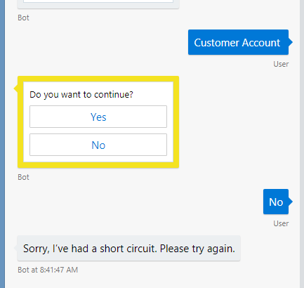 [Question] [Bug] KeyNotFoundException on confirm prompt in dynamic FormFlow · Issue #5060 ...