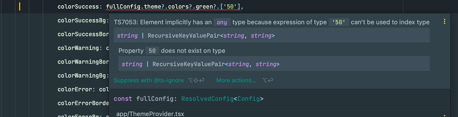 Provide A Way To Access The Extended Custom Colors In Jsts · Tailwindlabs Tailwindcss 