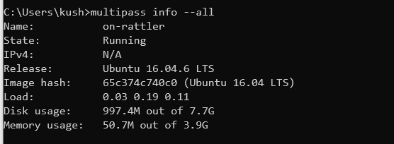 Multipass start takes too much time and ends up with a timeout response · Issue #1455 ...