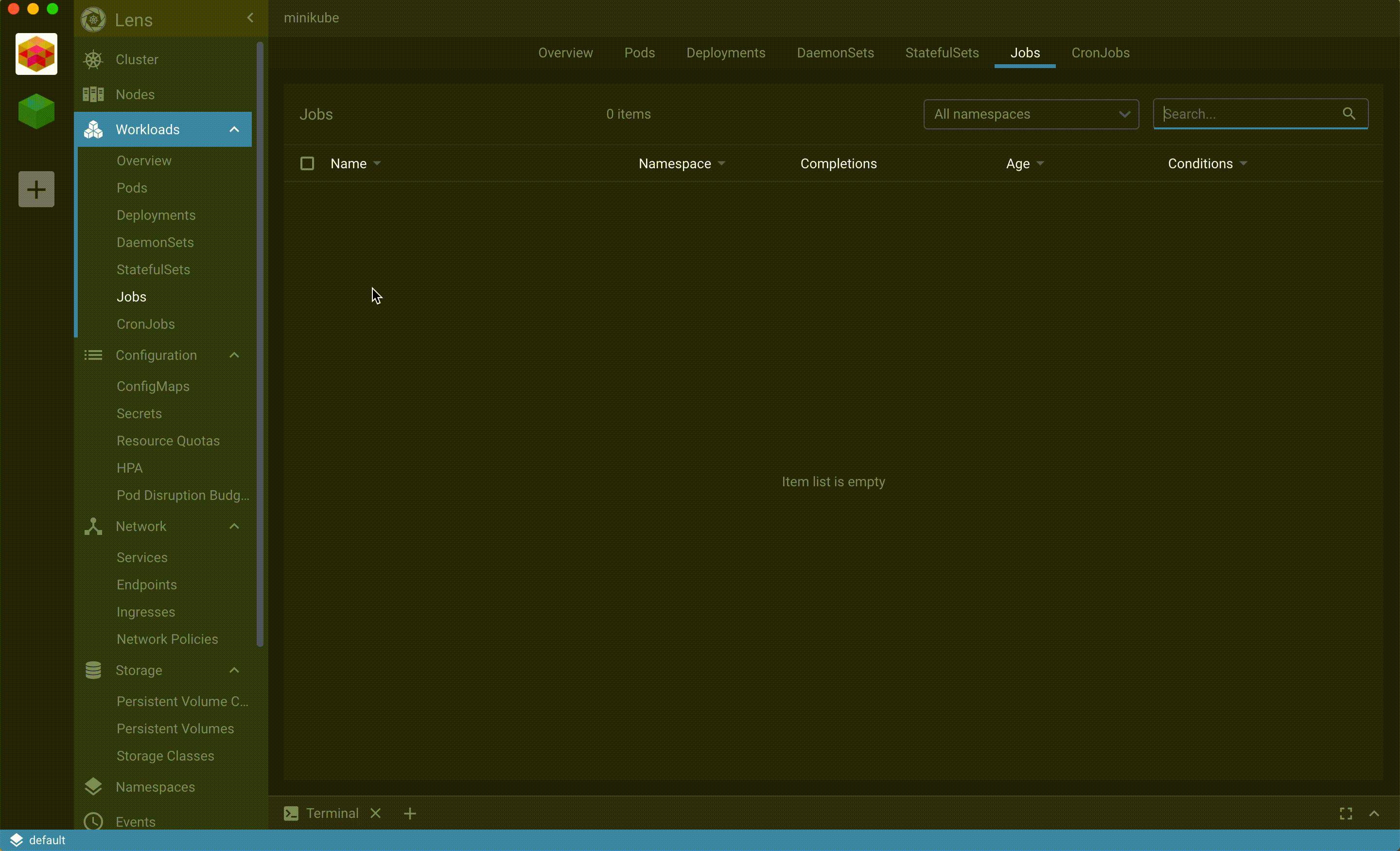 Side bar scrolls after clicking on lower item · Issue #828 · lensapp ...
