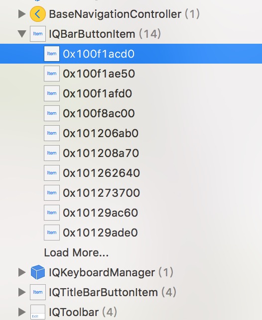为什么会创建这么多对象，内存警告问题 · Issue #1203 · hackiftekhar/IQKeyboardManager · GitHub