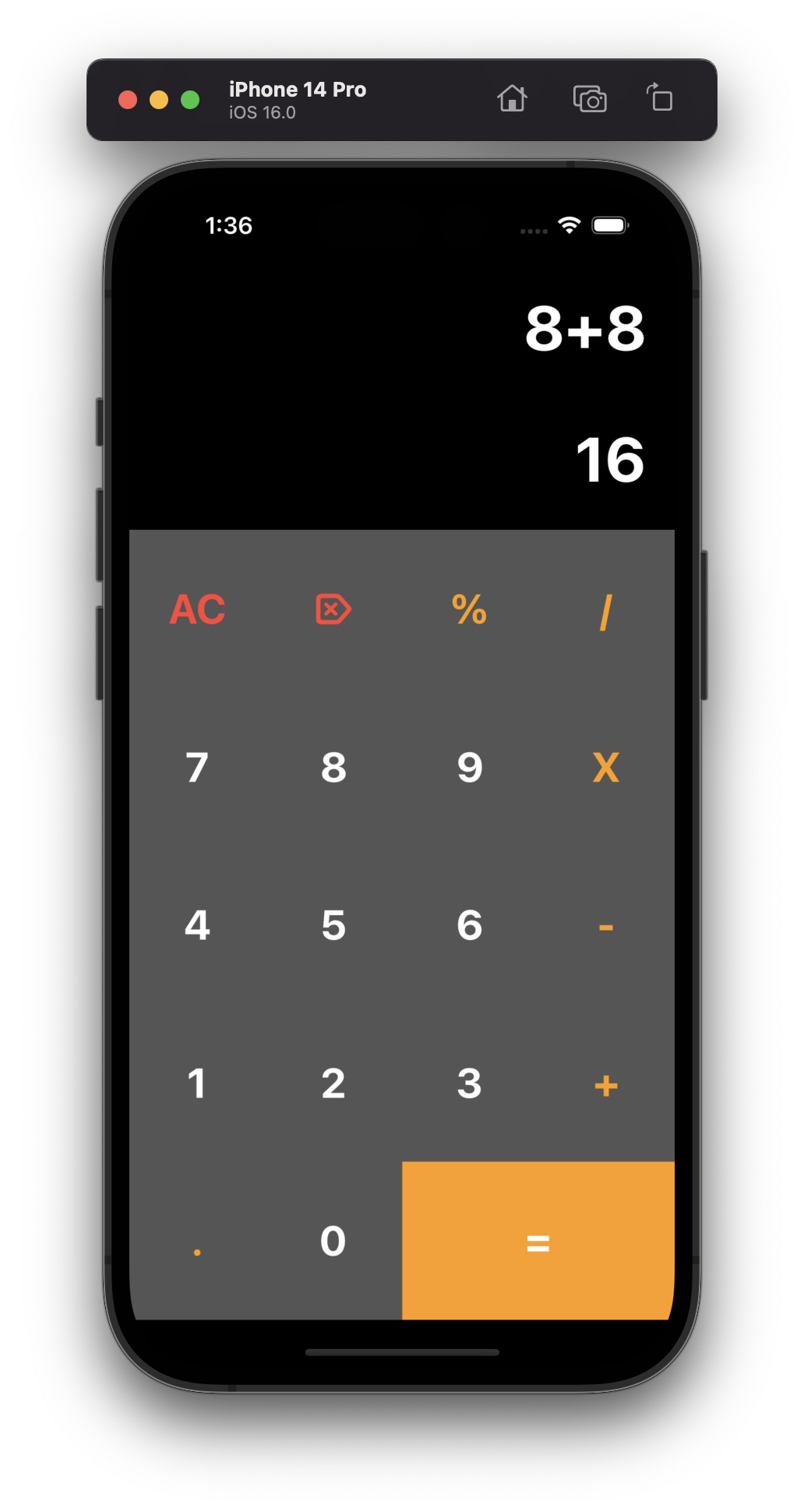 Github Gokcekahramancalculator Swift Calculator App