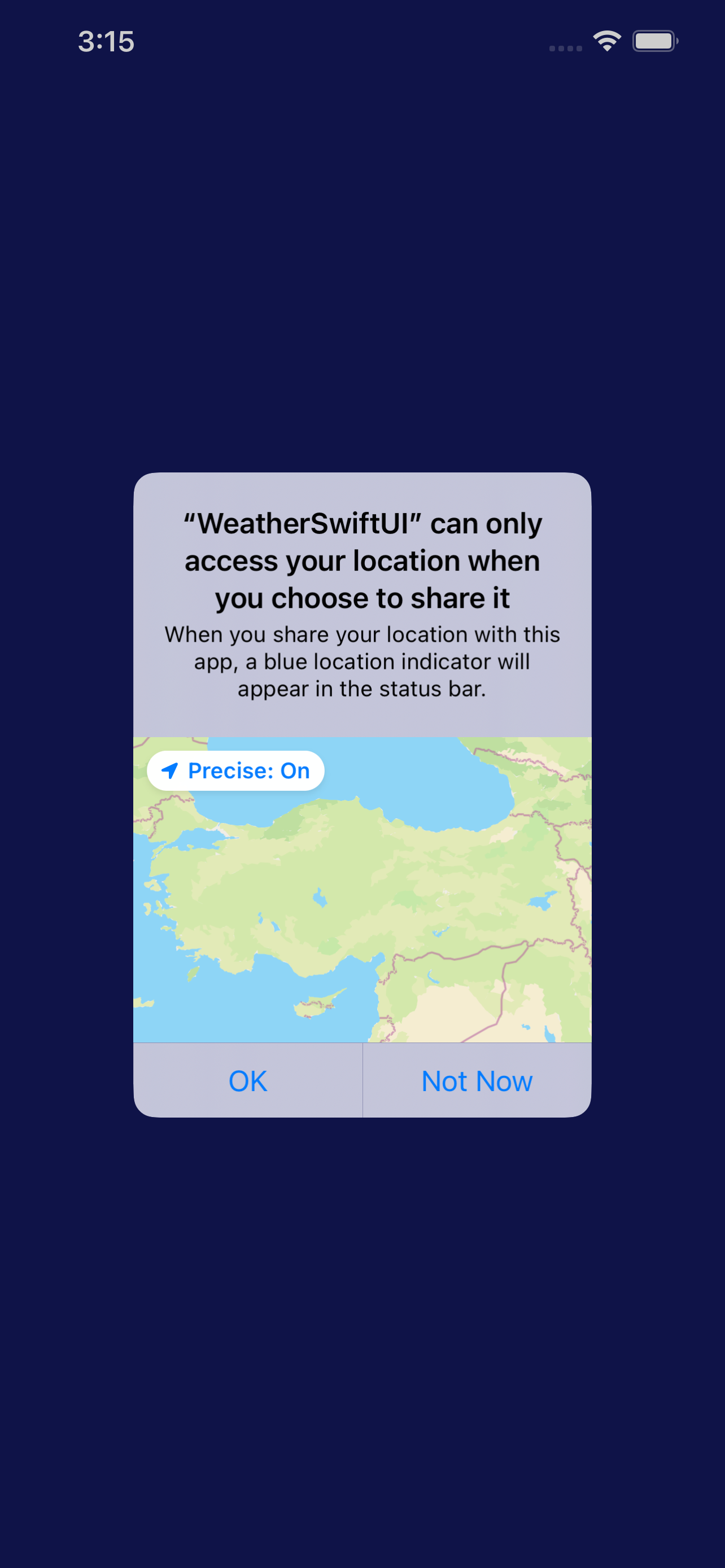 GitHub - GokceKahraman/WeatherSwiftUI