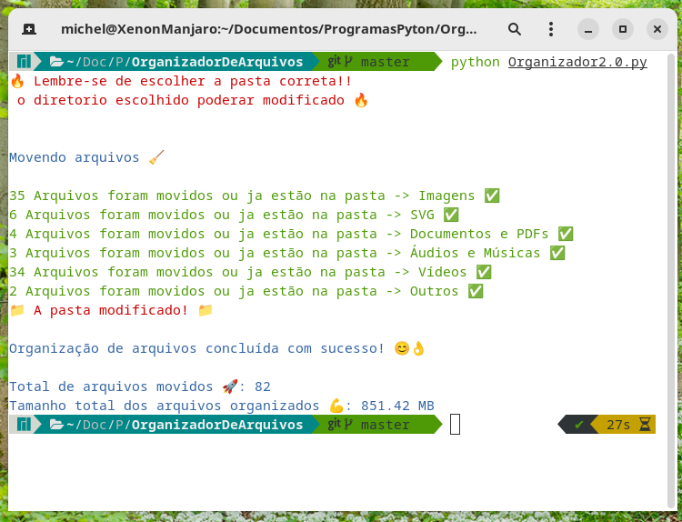 GitHub - XexeuMarques/OrganizadorPy: Organizador de Arquivos