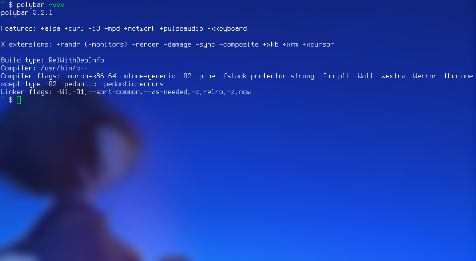 Polybar shows thin gap underneath it · Issue #1504 · polybar/polybar · GitHub