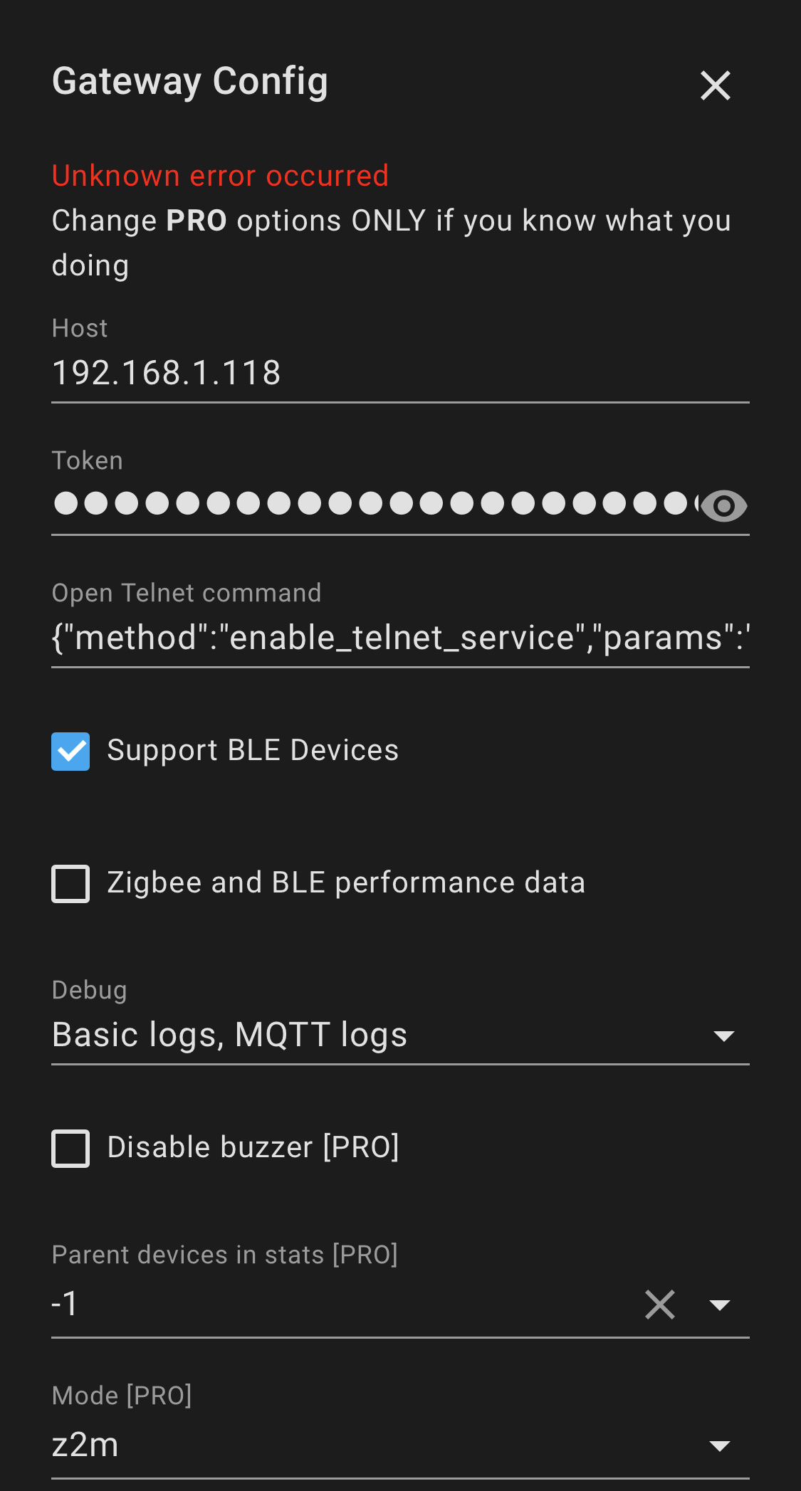 Cannot switch zigbee2mqtt mode · Issue #484 · AlexxIT/XiaomiGateway3 · GitHub
