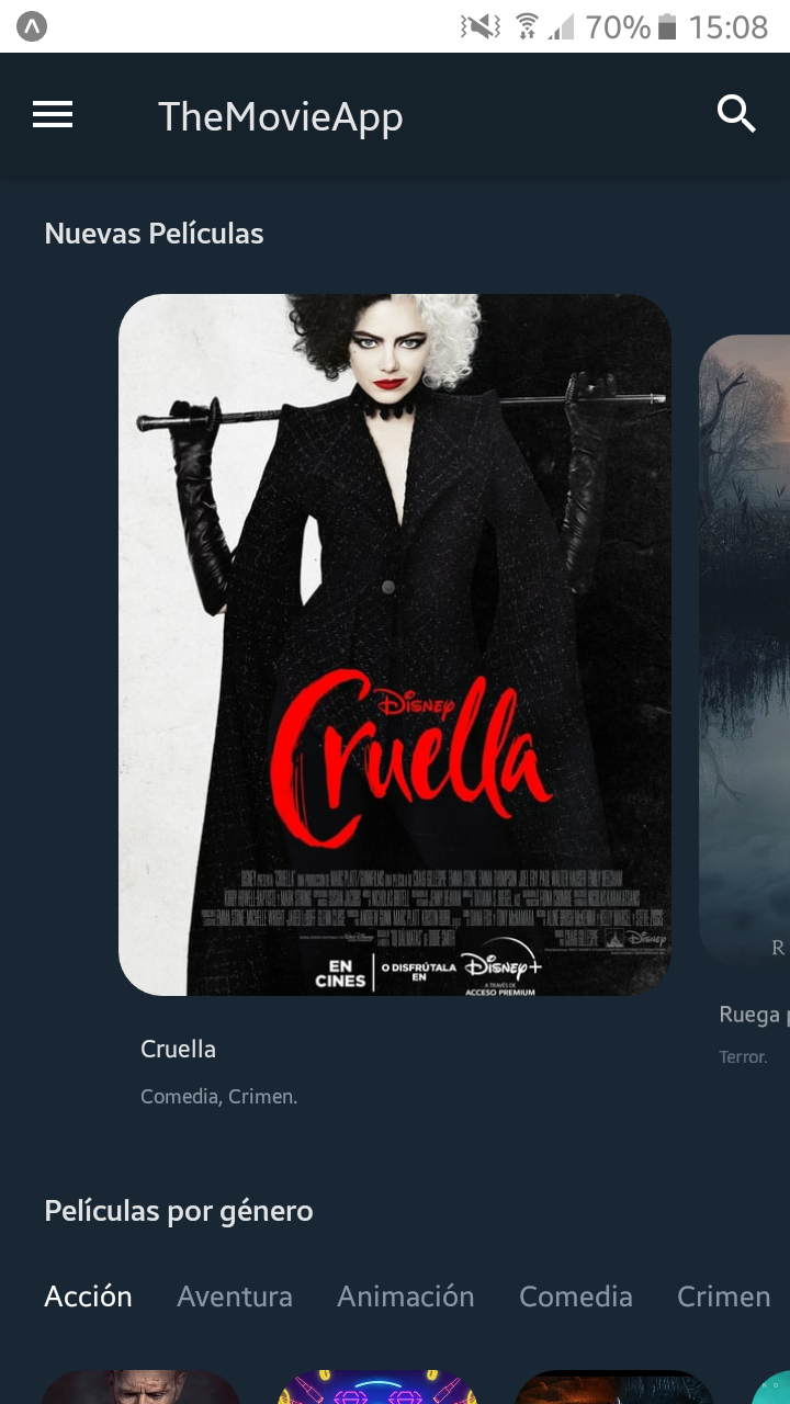 GitHub - dannyaguirre09/TheMovieApp: App hecha en reat-native para mostrar las películas de la ...