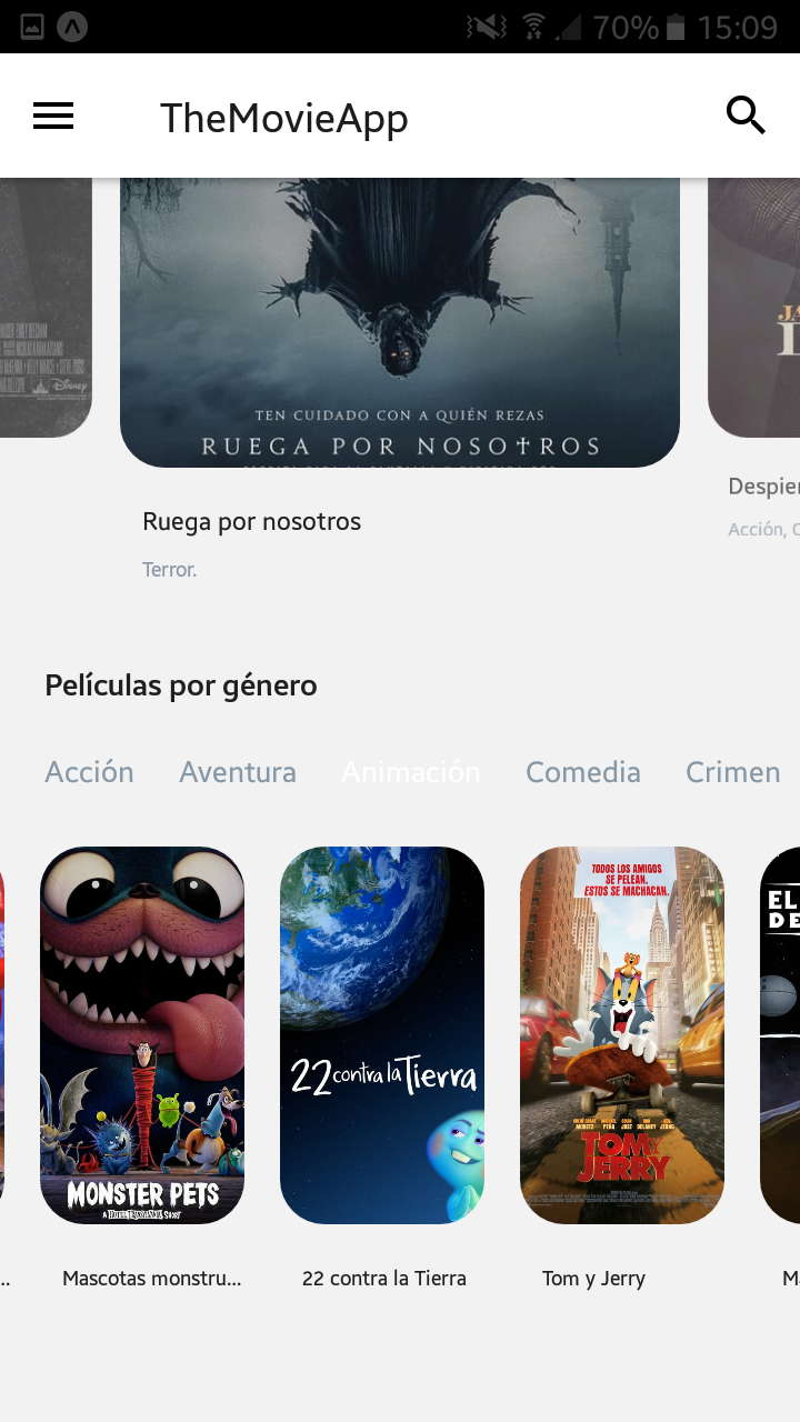 GitHub - dannyaguirre09/TheMovieApp: App hecha en reat-native para mostrar las películas de la ...