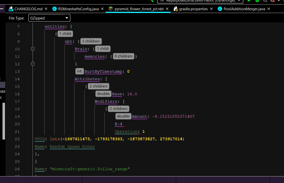 Failure to parse AttributeModifiers in nbt file; results in corruption ...