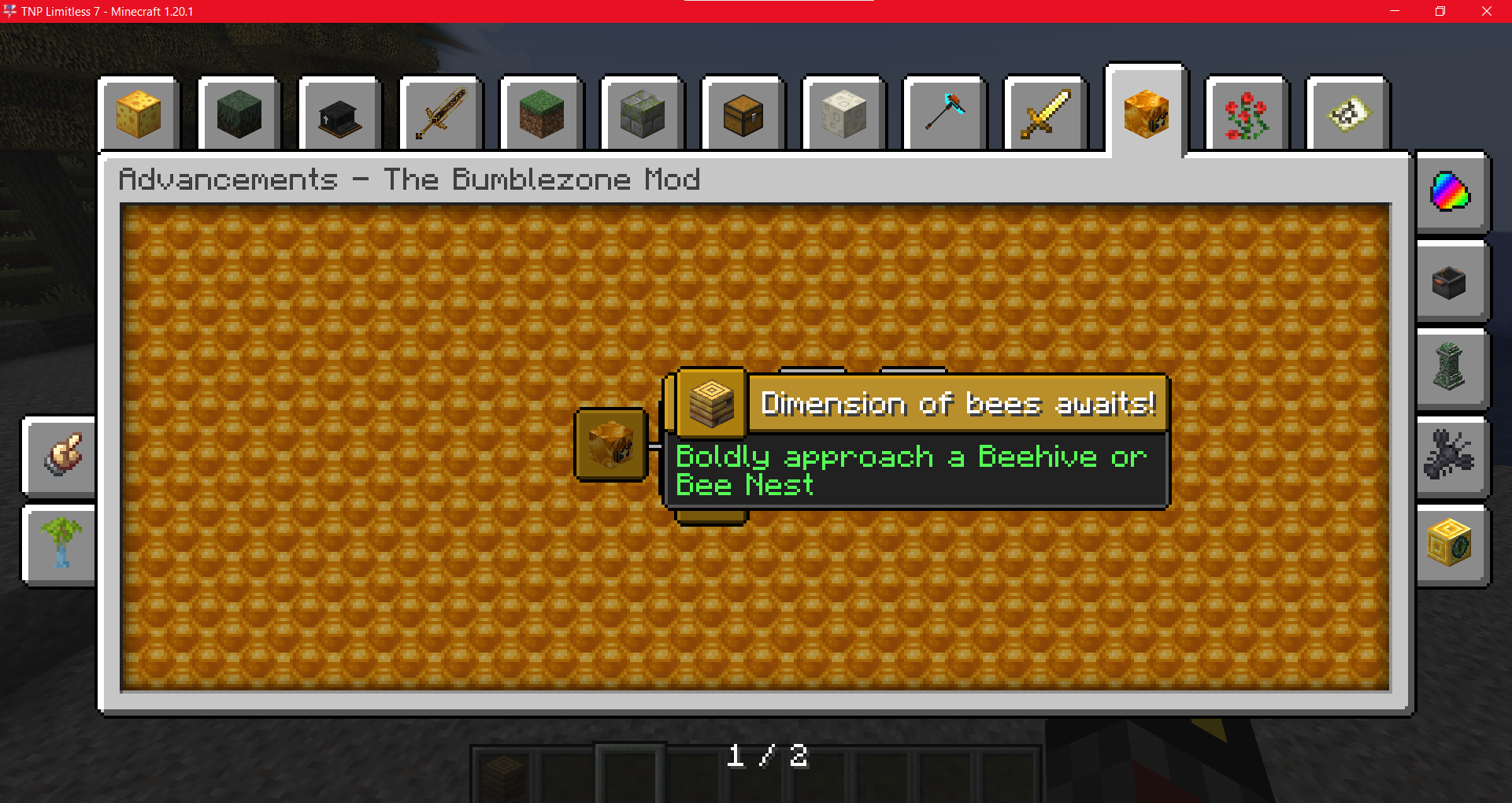 [1.20.1] Chat keeps getting spammed with "check out Bumblezone's ...