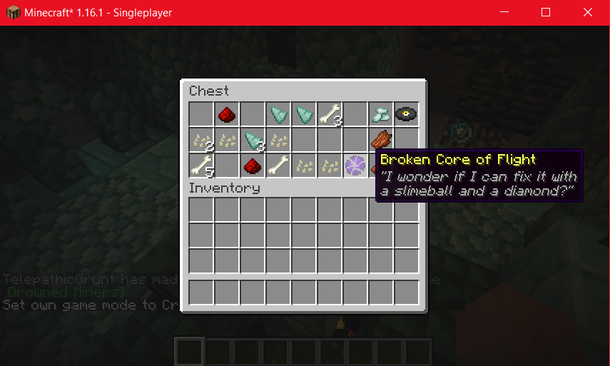 Datapacks not overwriting loot tables · Issue #9 · TelepathicGrunt/RepurposedStructures-Quilt ...