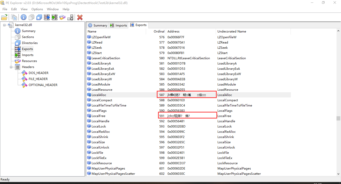 Exports Parse Fault · Issue #6 · zodiacon/PEExplorerV2 · GitHub