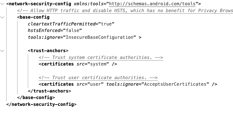 Report: WebView ignores SSL Certificate errors and accept any SSL Certificate · Issue #168 ...