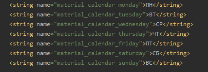 Could I set a 2 letter month name? · Issue #377 · Applandeo/Material-Calendar-View · GitHub