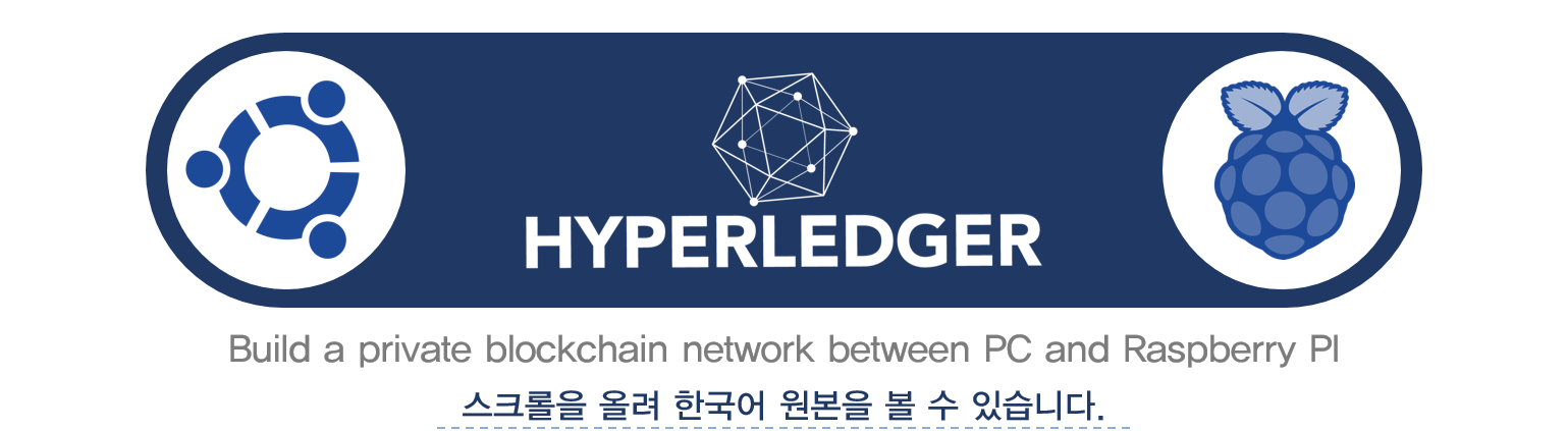 GitHub - KimYC1223/Hyperledger_PCtoRASP: Build a blockchain network between PC and Raspberry PI