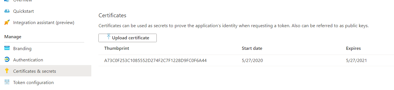 Release pipeline error while authenticating with certificate to o365 ...