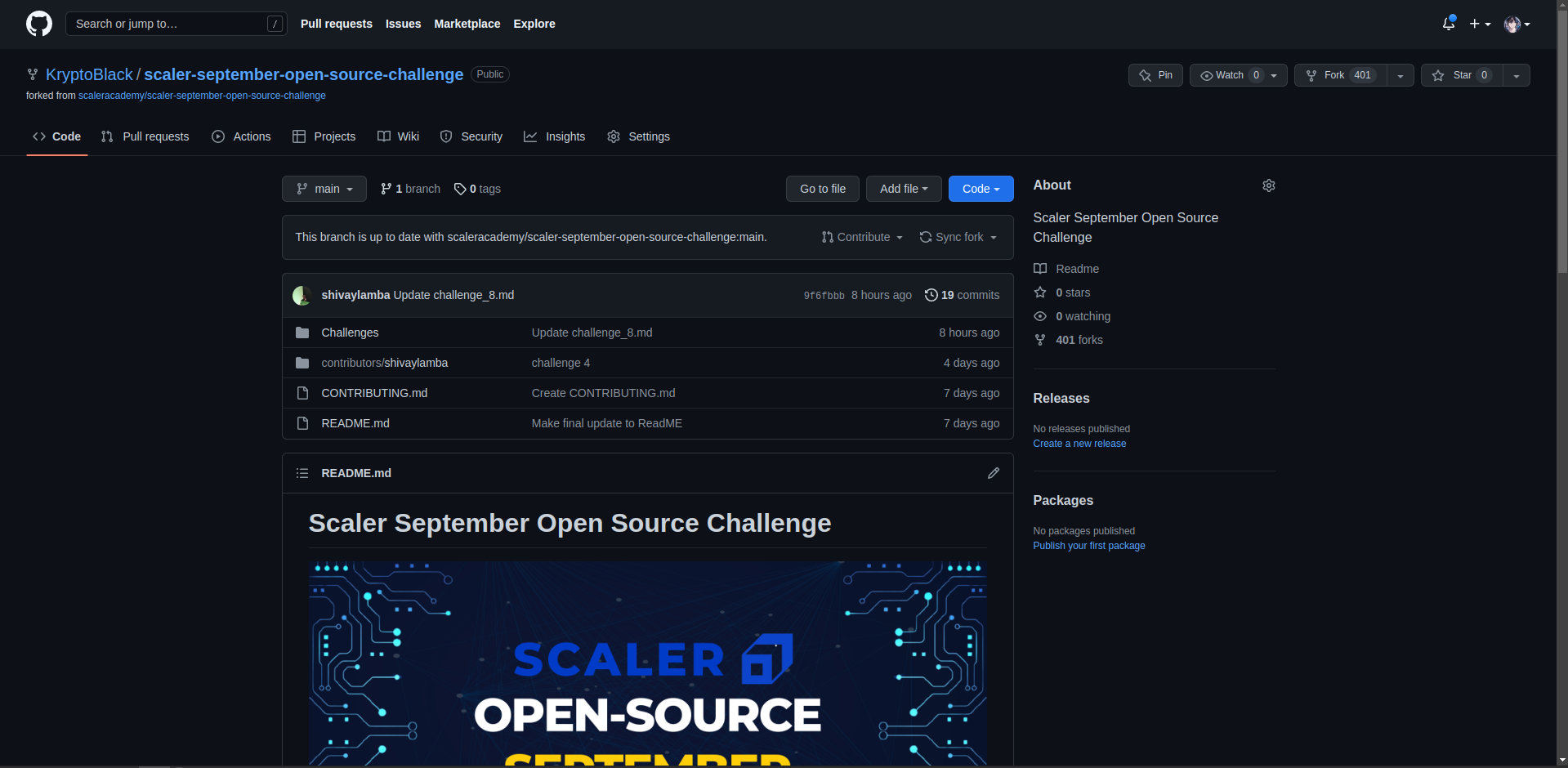 Challenge (22/30): KryptoBlack · Issue #46 · scaleracademy/scaler-september-open-source ...