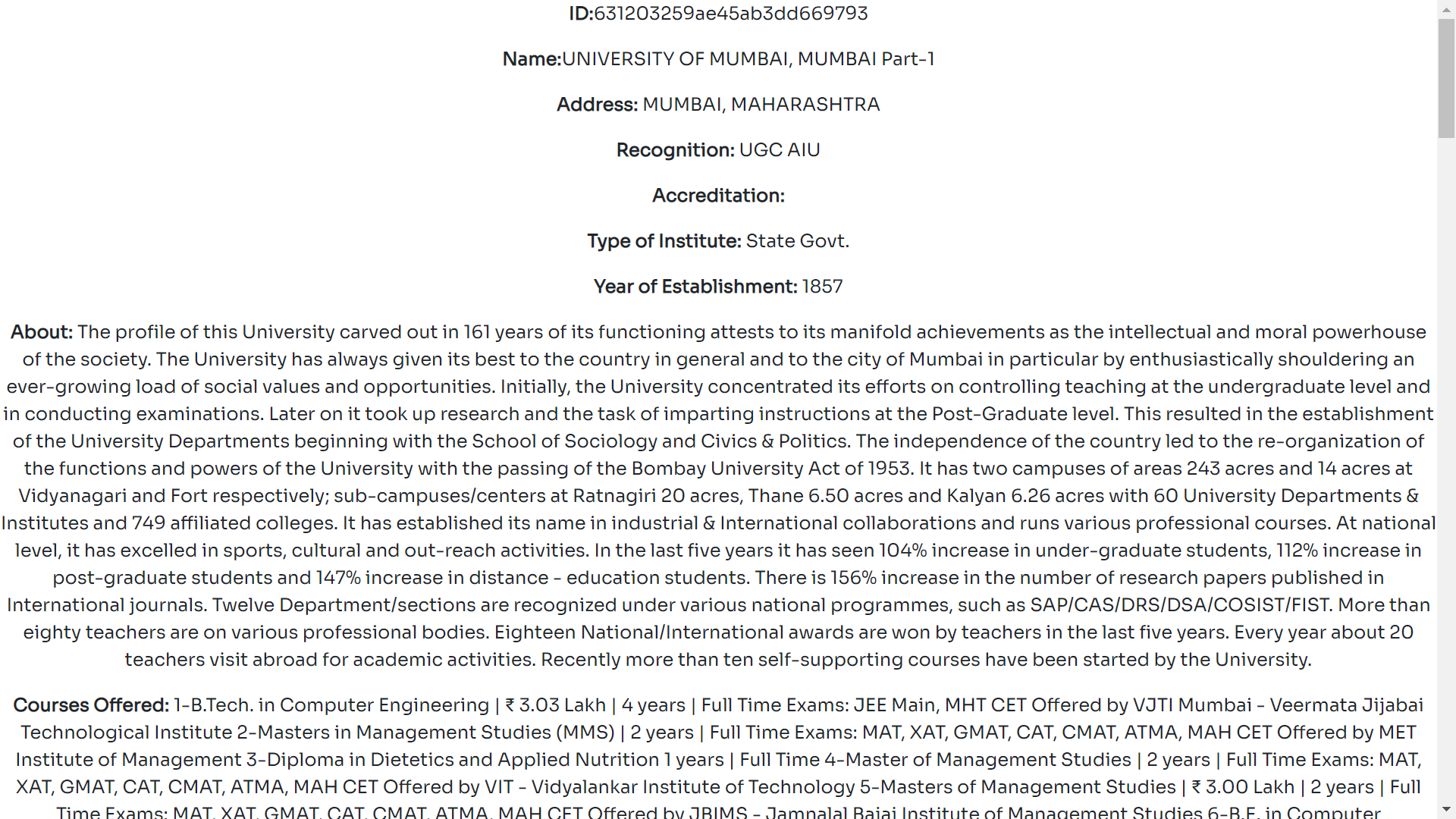 GitHub - Subrata91/college-catalogue: A front-end web app made with ...