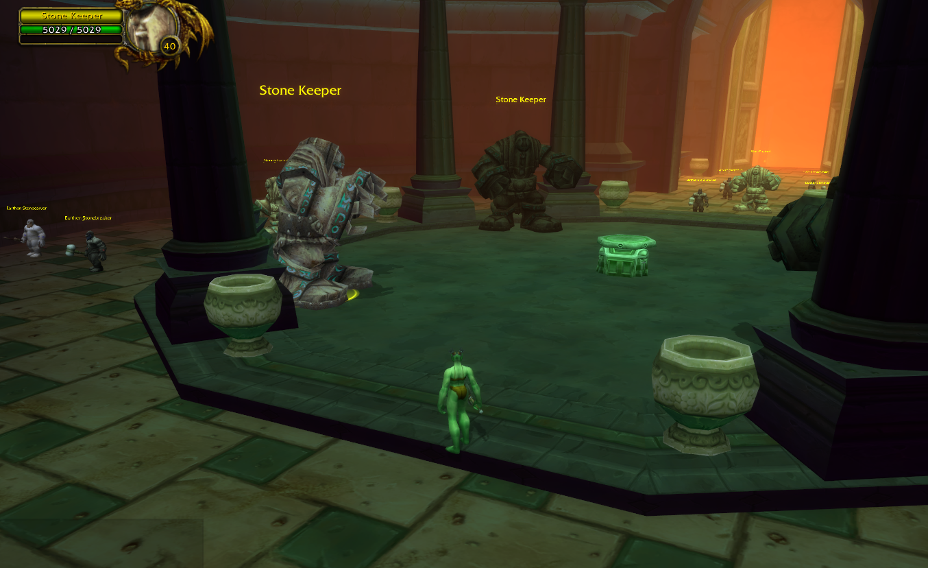 Dungeon: Blackrock Depths; Golem and Constructs should attack · Issue ...