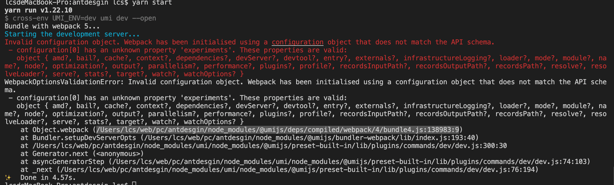 [Bug] 配置mfsu 后 国际化失效 并且删除mfsu 导致webpack 报错 · Issue #6963 · umijs/umi · GitHub