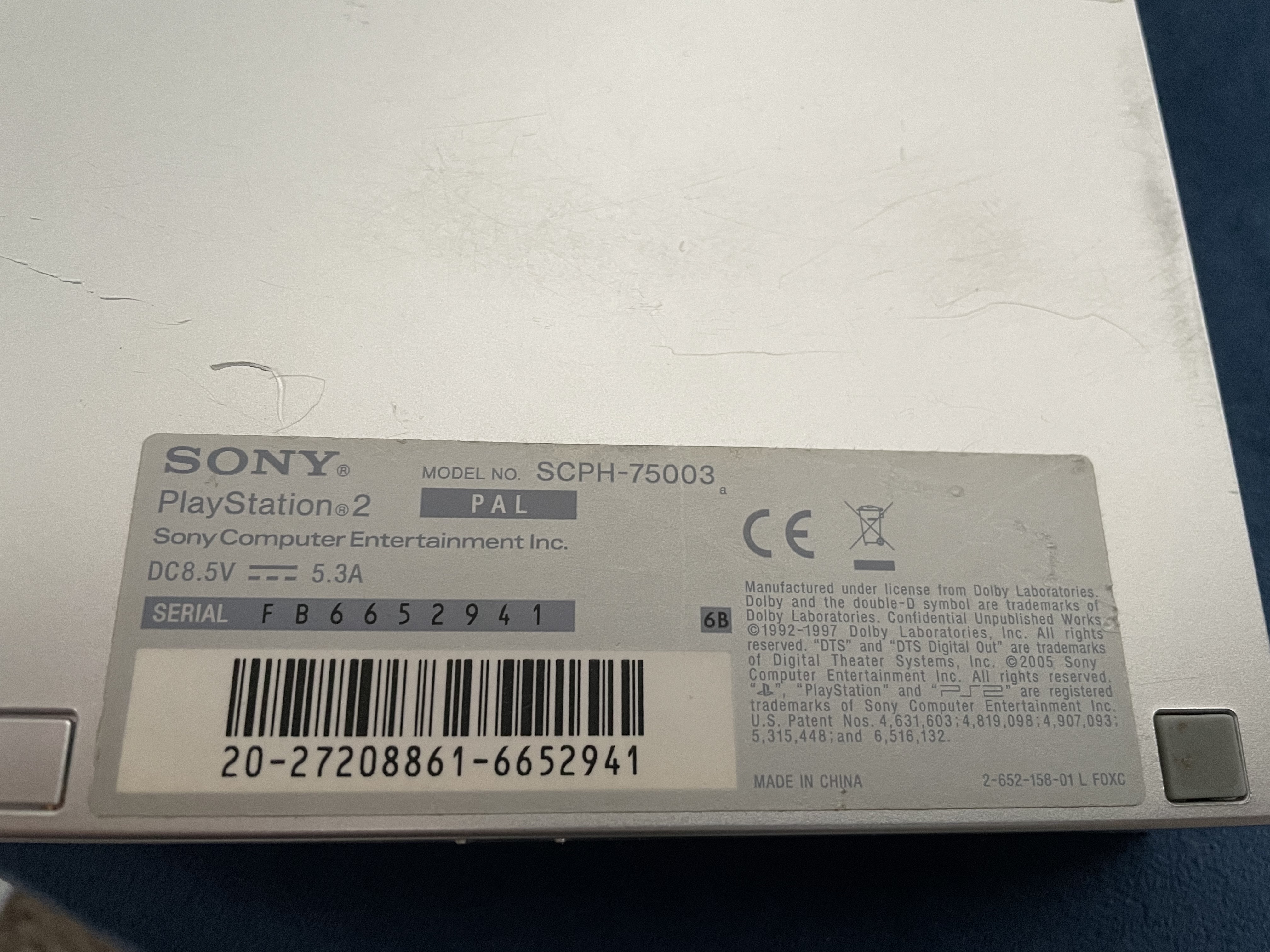 [ISSUE]: Model ID: 0xD441 / SCPH-75003 SS · Issue #152 · MechaResearch ...