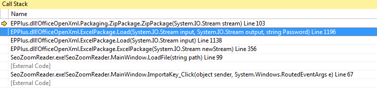 Issue on opening Excel file (null reference): error message is not clear · Issue #247 ...