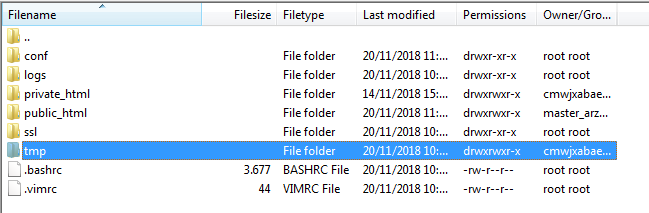 PHP errors: file_put_contents(/tmp and mkdir permission denied · Issue #870 · insideout10 ...