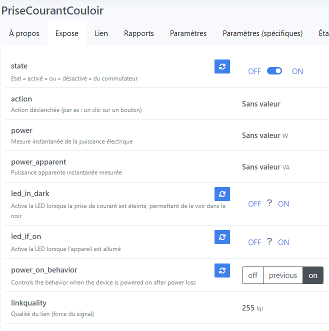 No power value for Legrand power socket 067775/741811 · Issue #16898 · Koenkk/zigbee2mqtt · GitHub
