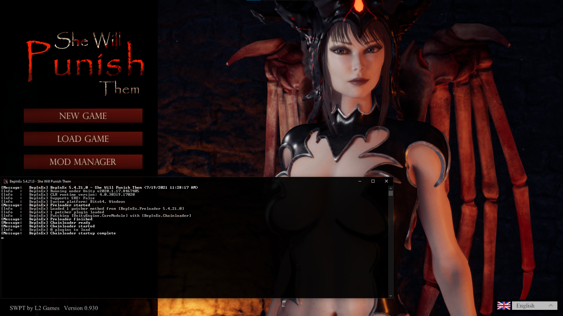 Bepinex will not work with She will punish them · Issue #356 · BepInEx/BepInEx · GitHub