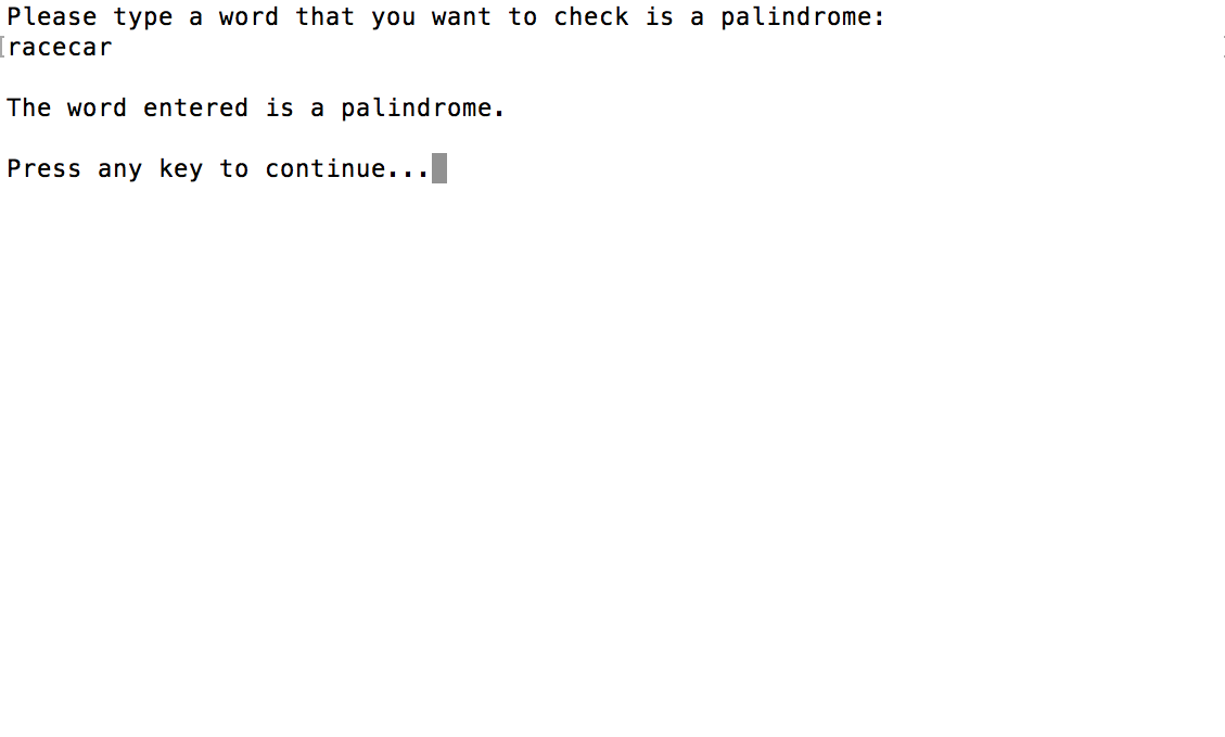 GitHub - richardnorman/palindrome-finder: This program will indicate ...