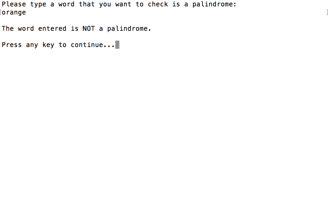 GitHub - richardnorman/palindrome-finder: This program will indicate ...