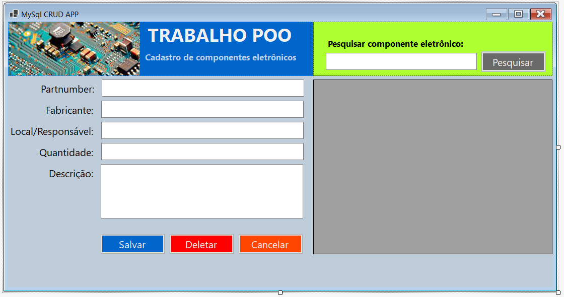 GitHub - Luk13g/CRUD_Example: Work of a CRUD application in C#, using ...