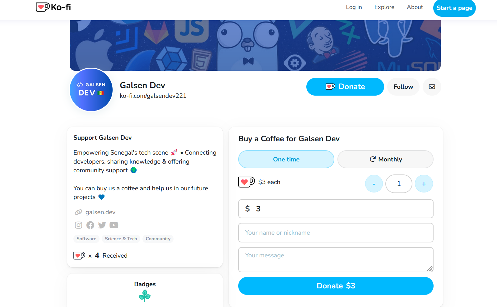 Add local payments for donations · Issue #41 · GalsenDev221/website · GitHub